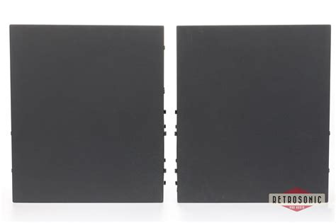 Amphion One 12 Studio Monitor And AMP100 Pair With Cables In Wooden Case