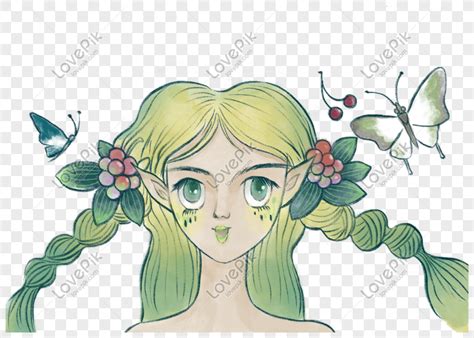 소녀 아바타 Png 일러스트 무료 다운로드 Lovepik