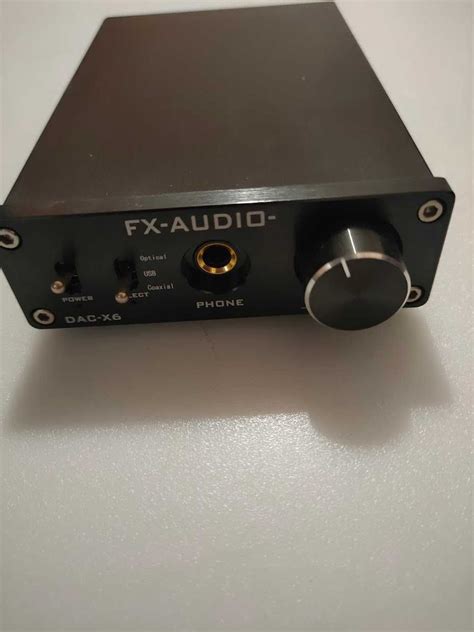 ЦАП з підсилювачем для навушників FX-Audio DAC-X6 Black: 2 199 грн ...