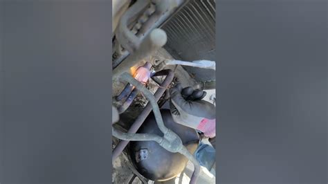 에어컨 동파이프 배관 산소 용접 Youtube