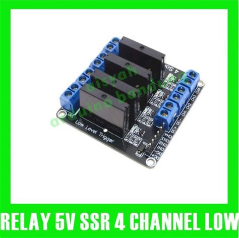 Promo Relay Channel SSR Low Level Trigger Solid State Relay Module V