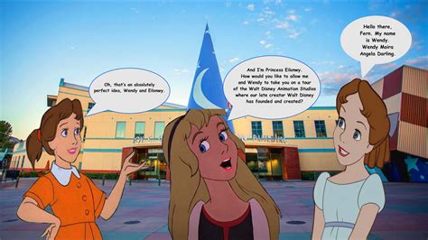 Wendy And Eilonwy Giving Fern A Tour Of The Wdas By Maxgoudiss On