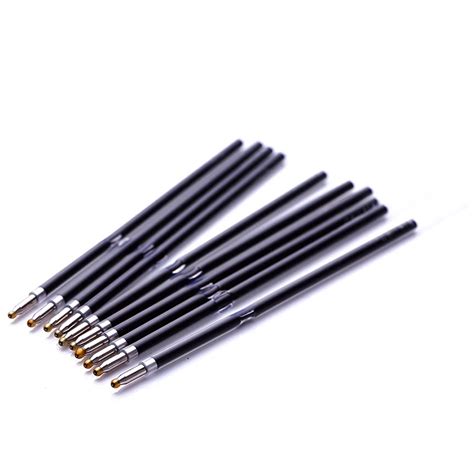 10 Pieceslot Pen Refill Ink 07 Mm Writing Medium Point Blue Ink
