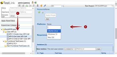 Assign Platform To Test Case TestingDocs