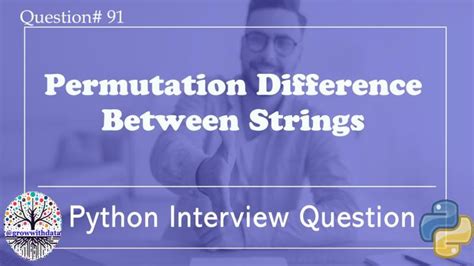 Grow With Data On Linkedin Permutation Difference Between Two Strings