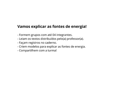 Combustíveis Fósseis Planos De Aula 6º Ano Ciências