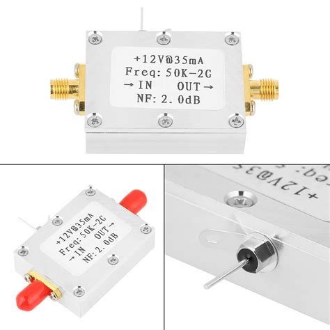 Amplificador Rf 1 Unidad 50k 2g Rf Amplificador De Bajo Ruido Lna