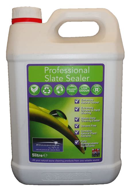 Professional Slate Sealer 5 Ltr Sheen Complete Floor And Fabric Care