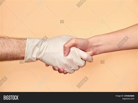 Two Person Handshake Image Photo Free Trial Bigstock