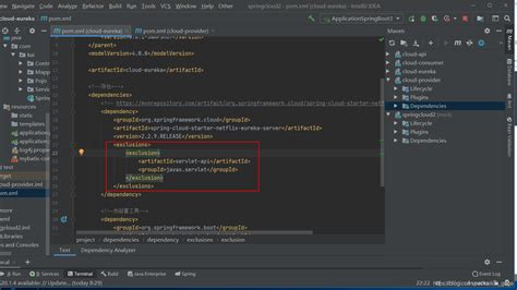 如何找出包冲突并解决：servlet Api 25jar和tomcat Embed Core 9046jar冲突（有图有真相