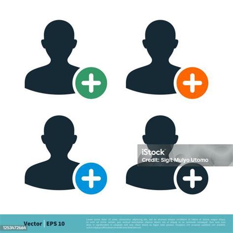 아바타 프로필 친구 아이콘 벡터 로고 템플릿 일러스트 디자인을 추가합니다 벡터 Eps 10 0명에 대한 스톡 벡터 아트 및 기타 이미지 Istock