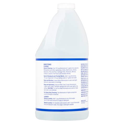 Great Value Clear Ammonia All Purpose Cleaner Msds At Walter Graves Blog