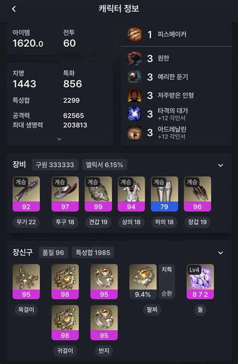 로스트아크 인벤 상하탑 가능 로스트아크 인벤 건슬링어 게시판