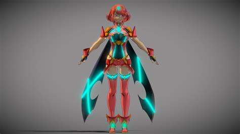 Pyra Download Free 3d Model By Mega Mix Oscar3dmodel [25c0985