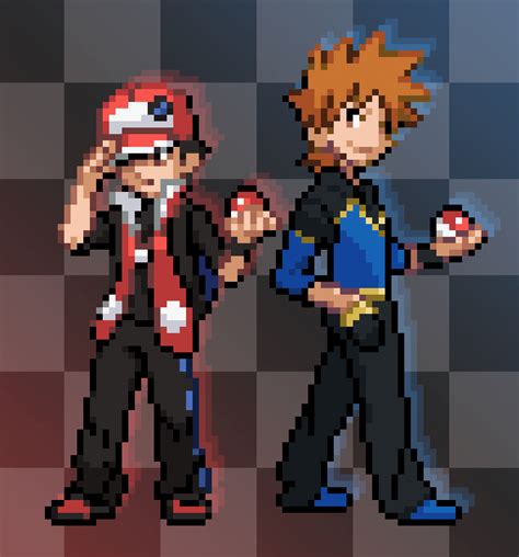 Oc Made Some Hgss Sprite Edits Back When Ss Blues Design Was