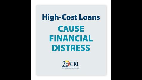 High Cost Loans Cause Financial Distress Youtube