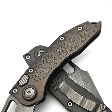 Microtech Borka Auto Stitch 169 11apnc Single Edge Natural Clear