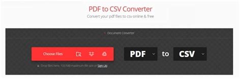 I 10 Migliori Convertitori PDF in CSV