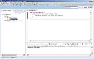 Membangun Aplikasi Java Menggunakan Eclipse Tehnik Impormatika