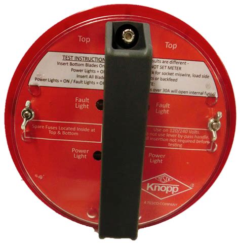Single Phase Socket Tester Tesco The Eastern Specialty Company