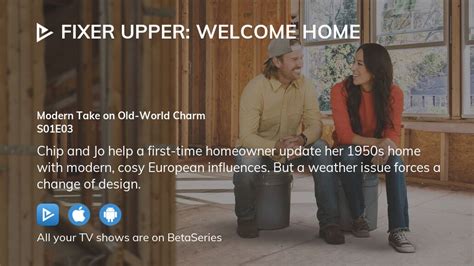 Watch Fixer Upper Welcome Home Season 1 Episode 3 Streaming