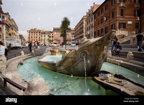 Piazza Di Spagna Rome Italy Stock Photo Alamy