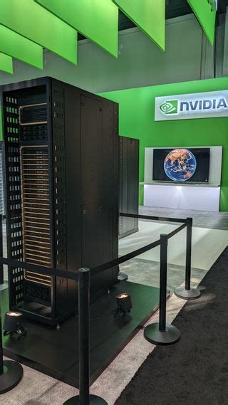 This Is What Nvidias Exaflop Supercomputer In A Rack Looks Like — The