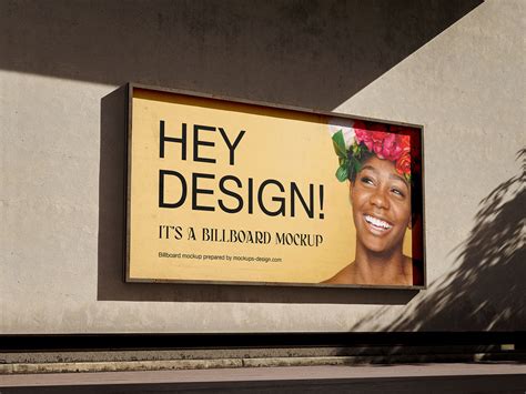 Mockup de outdoor simples grátis Criativo Design