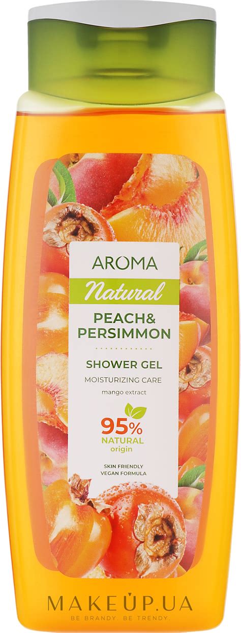 Гель для душу "Персик і хурма" - Aroma Greenline Shower: купити за ...