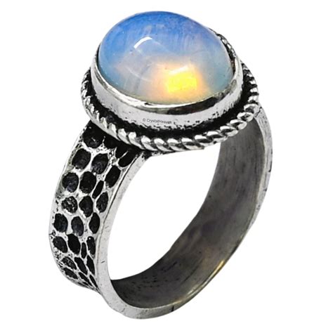 Opalite Ring Premium Crystal Rings Online Crystal Heaven
