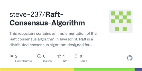 Github Steve 237raft Consensus Algorithm This Repository Contains