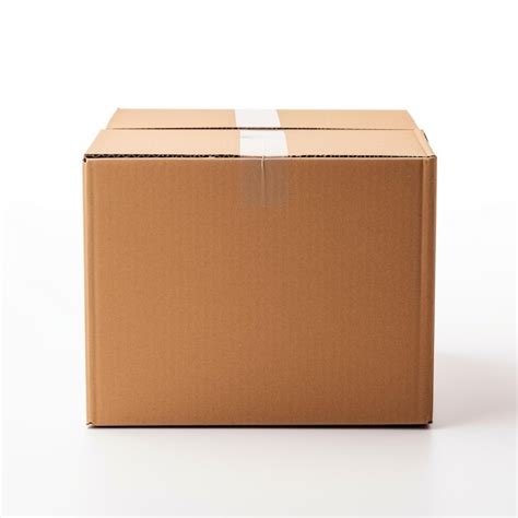 Premium Photo Free Photo Cardboard Box Isolated White Background
