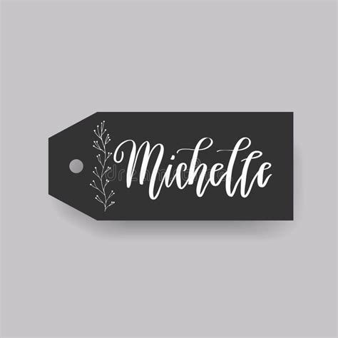 Michelle Name Font