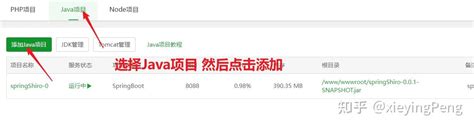 vue springboot 项目部署服务器（宝塔面板） 知乎