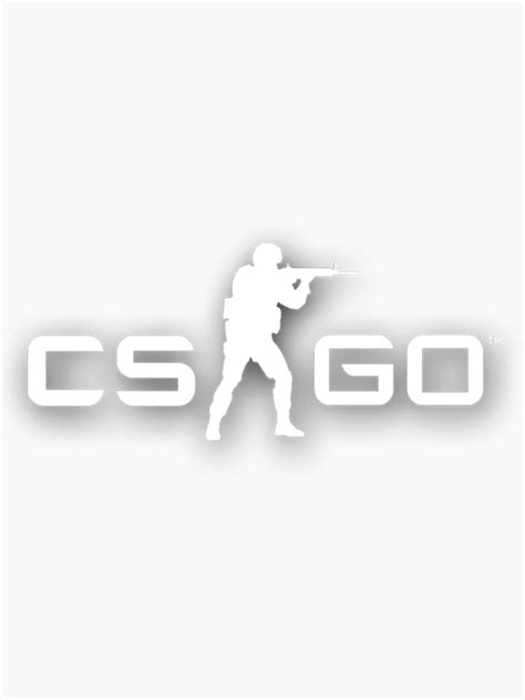 Cs Go Logo Sticker For Sale By Shopmasters Redbubble
