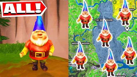 All Gnomes Locations In Fortnite Remix Find The Hidden Gnomes Quest