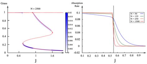 Left Quasi Stationary Distribution Of The Interacting Particle System