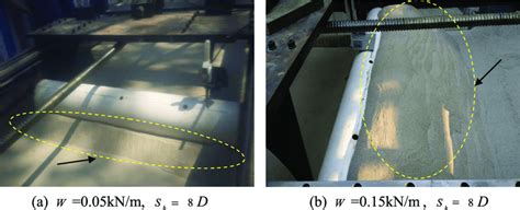 Berms Formed With Different Values Of W Download Scientific Diagram