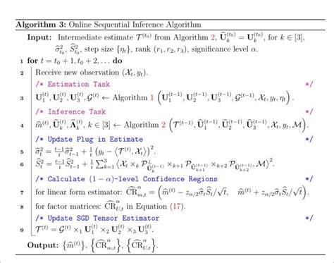 Antonio Montano 🪄 On Linkedin Online Tensor Inference Xin Wen 1
