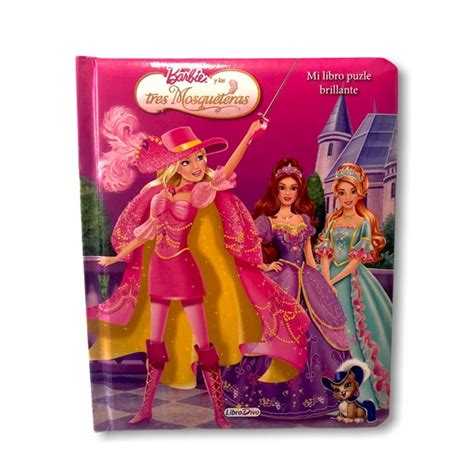 BARBIE Y LAS TRES MOSQUETERAS MI LIBRO PUZLE BRILLANTE V D