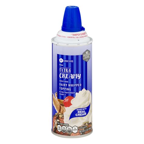 Se Grocers Sweetened Dairy Whipped Topping Extra Creamy 65 Oz Shipt