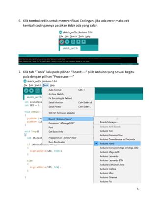 Arduino Sound Detector Alarm PDF