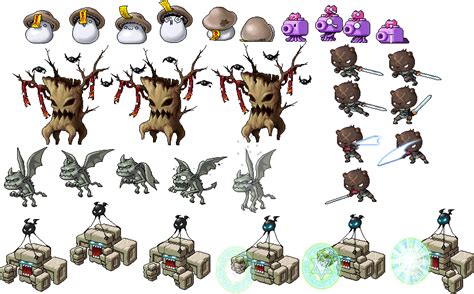 Maplestory Monster Sprites 3 By Mucouy42 On Deviantart