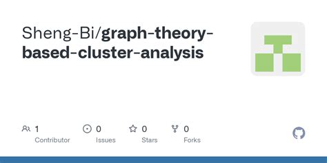 Github Sheng Bigraph Theory Based Cluster Analysis