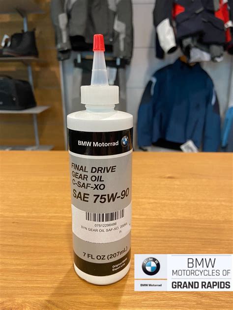 BMW Final Drive Gear Oil C-SAF-XO SAE 75W-90 – BMW Motorcycles of Grand ...