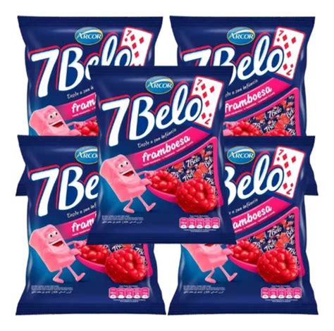 Bala Belo Framboesa Arcor Pacotes MercadoLivre
