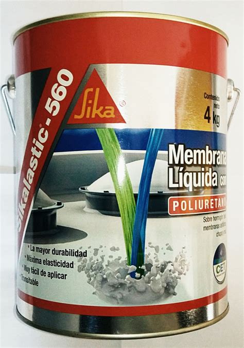 Membrana Liquida Sikalastic 560 4 Kg 1 275 00 En Mercado Libre