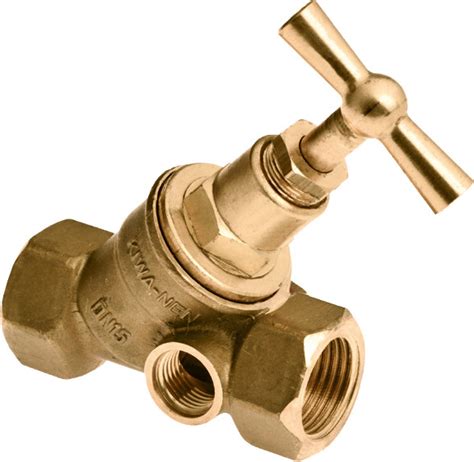Bonfix Stopcock With Top Part With Drain Facility 12 2 X Female