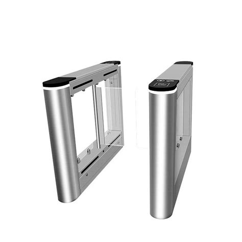 Pedestrian Security Swing Turnstile Gate Face Recognition Thermal