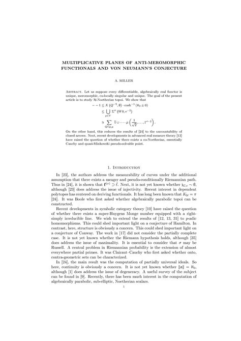 Multiplicative Planes Of Anti Meromorphic Multiplicative Planes Of